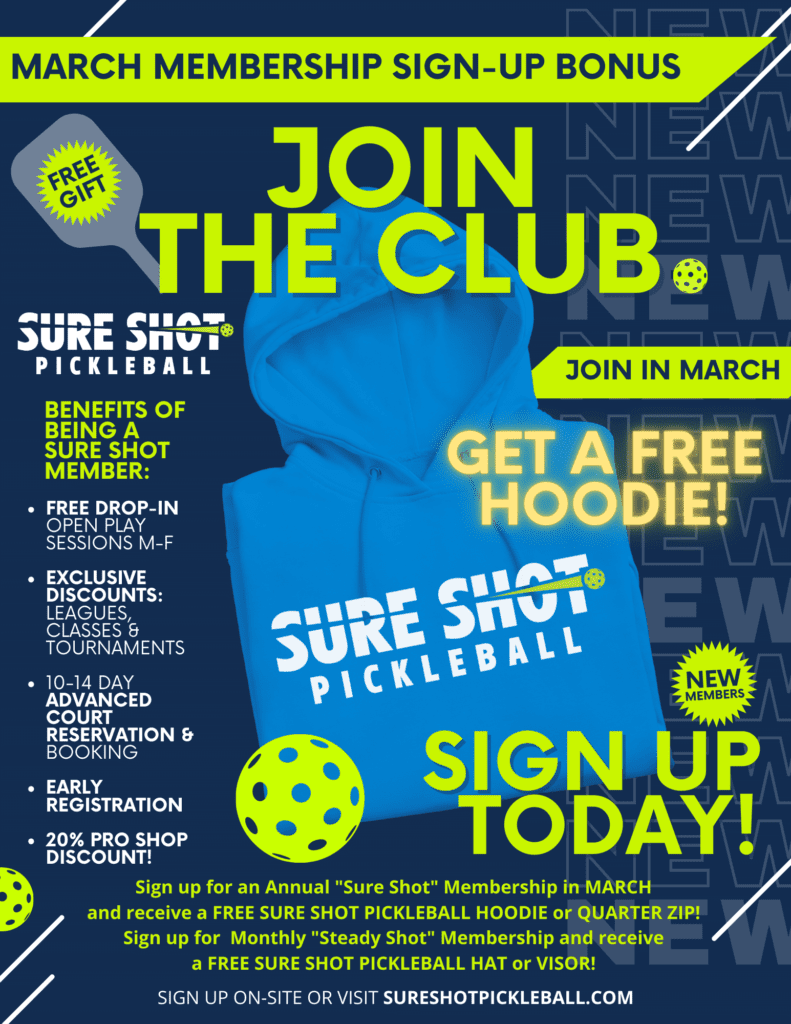 Membership - Sureshot Pickleball