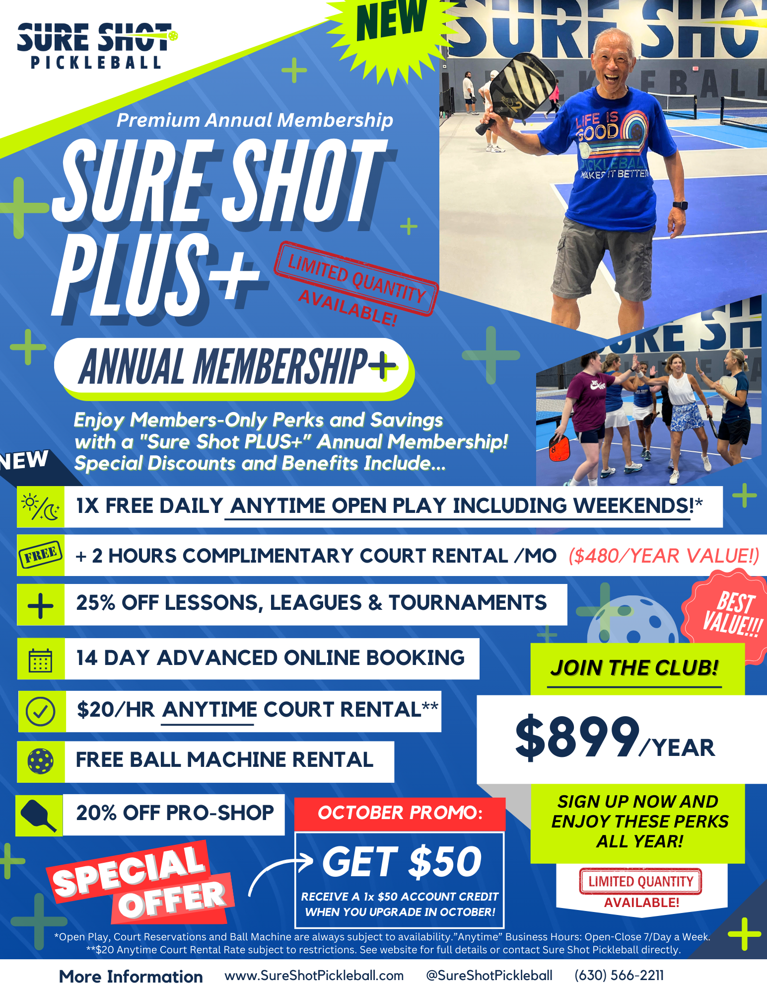 Membership - Sure Shot Pickleball