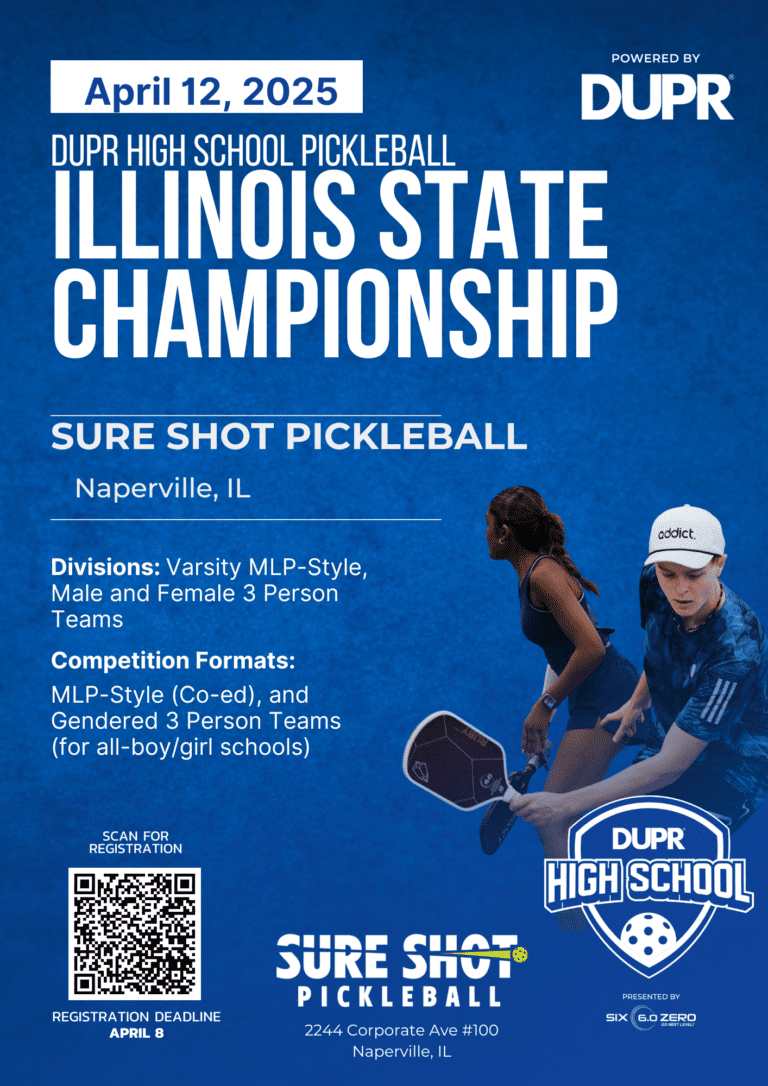 Indoor Pickleball Chicago suburbs | Sure Shot Pickleball