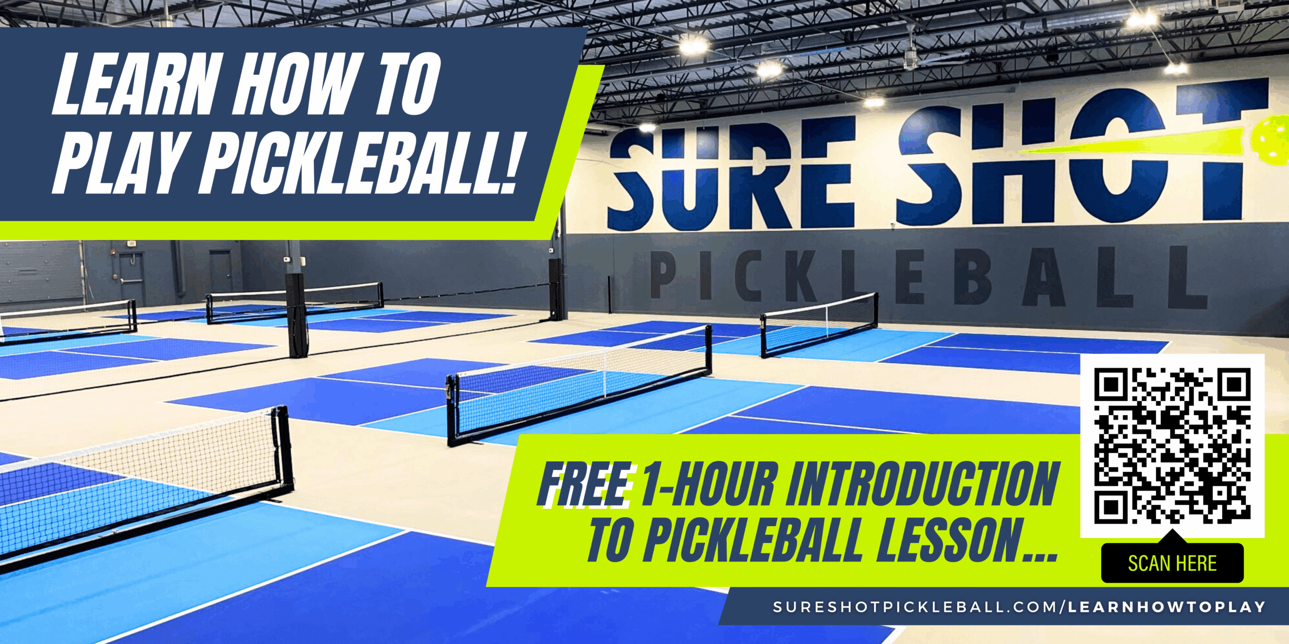 Free Intro to Pickleball Lessons at Sure Shot Pickleball! - Sure Shot ...